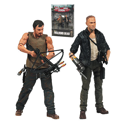 The Walking Dead Daryl and Merle Dixon Action Figure 2 Set — ZombieGift.com