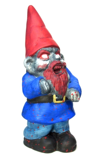 Zombie Garden Gnome — ZombieGift.com