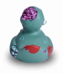 Zombie Rubber Duck Toy — Tons of zombie gifts at ZombieGift.com!